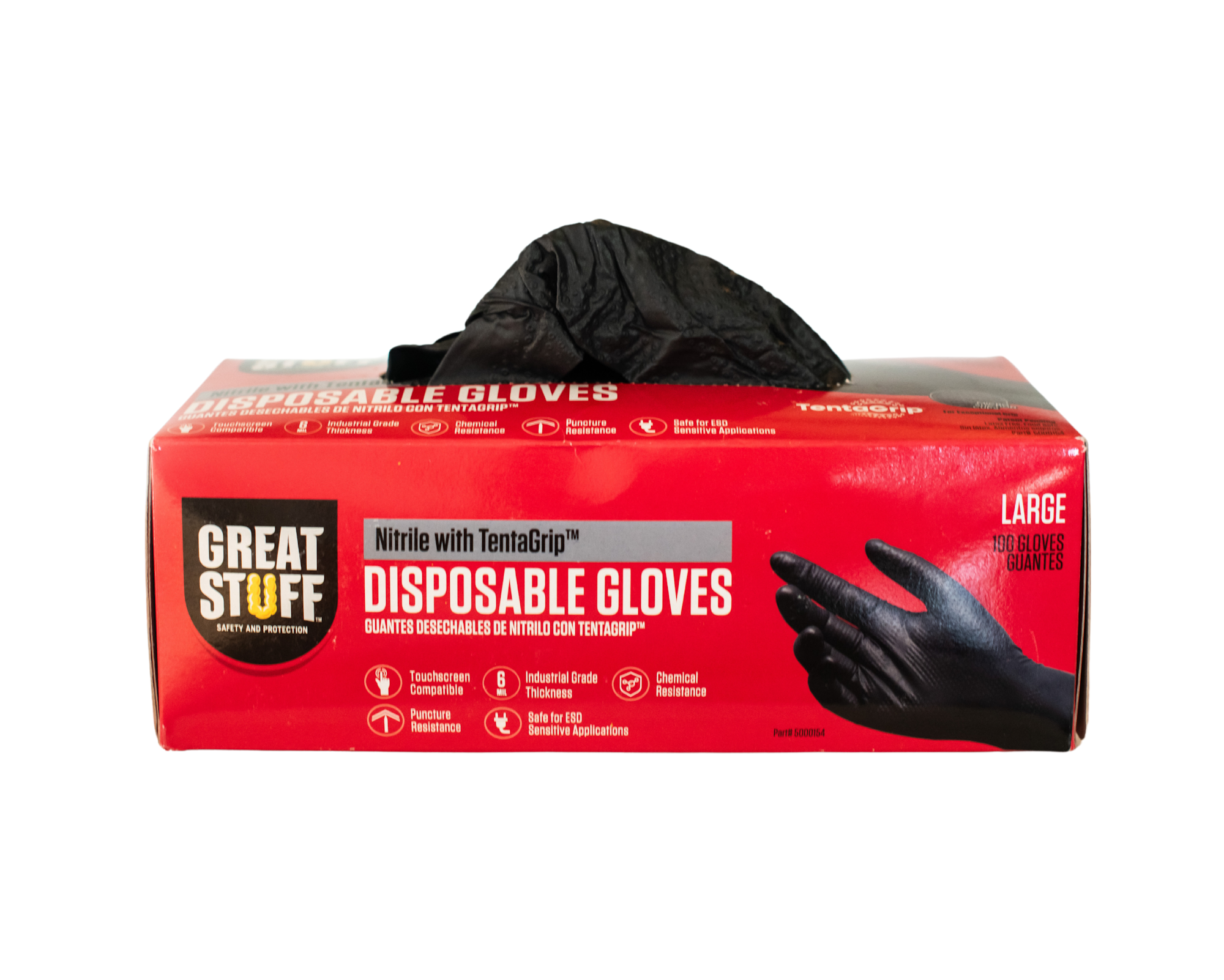 GREAT STUFF™ Nitrile with TentaGrip™ Disposable Glove - Lentus