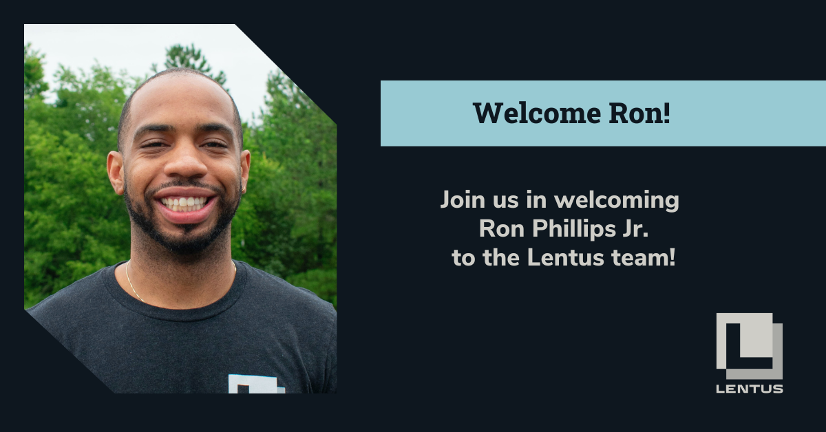 Welcome Ron Phillips Jr. - Lentus